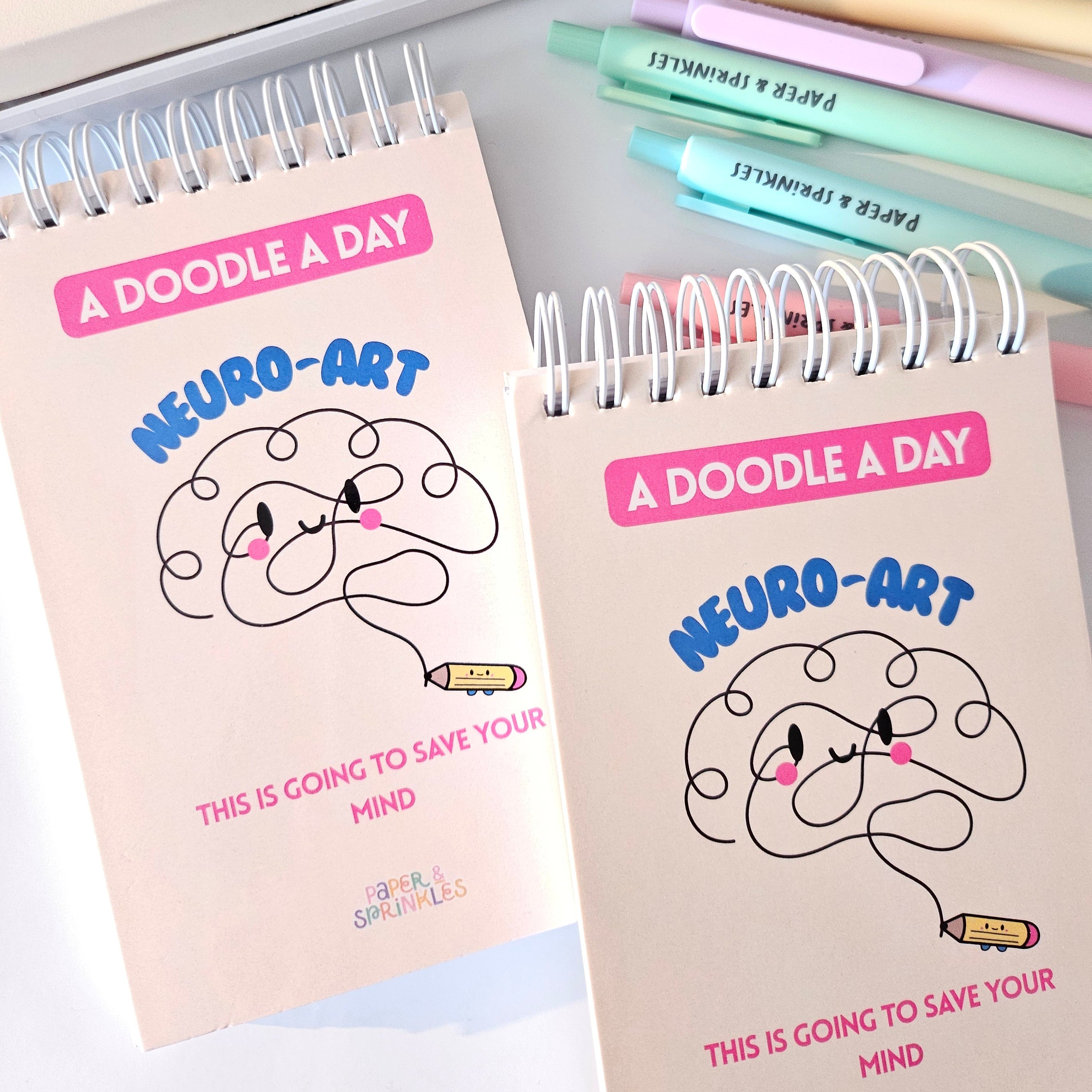 Neuro Art Doodle Pad – Paper and Sprinkles